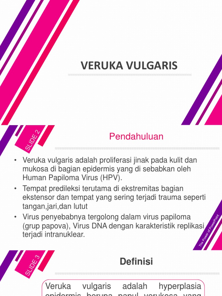 Veruka Vulgaris: Epidemiologi dan Penanganan | PDF | Sains & Matematika