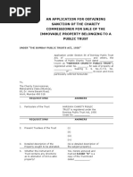 Society Registration Format | PDF | Board Of Directors | Rupee