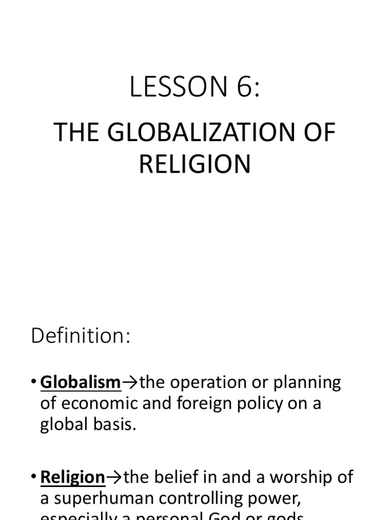 Lesson 6 | PDF | Divinity | Saint