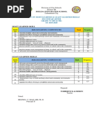 Mapeh Day Activity Design | PDF | Learning | Behavior Modification