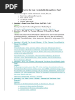 Top 50 Boiler Questions and Answers | PDF | Boiler | Steam