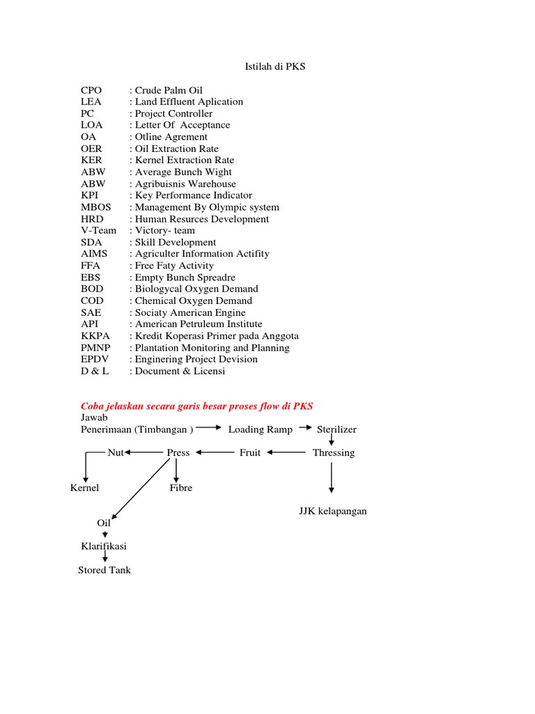 Istilah Dan Alur PKS | PDF
