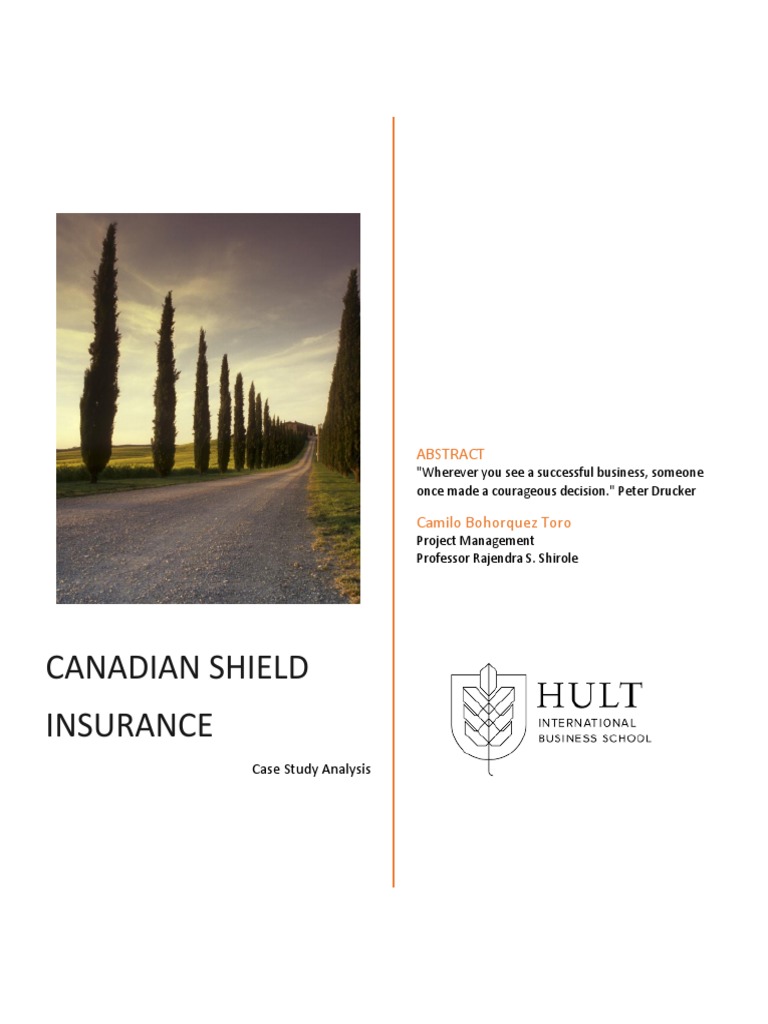 Canadian Shield Insurance | PDF | Insurance | Artificial Intelligence
