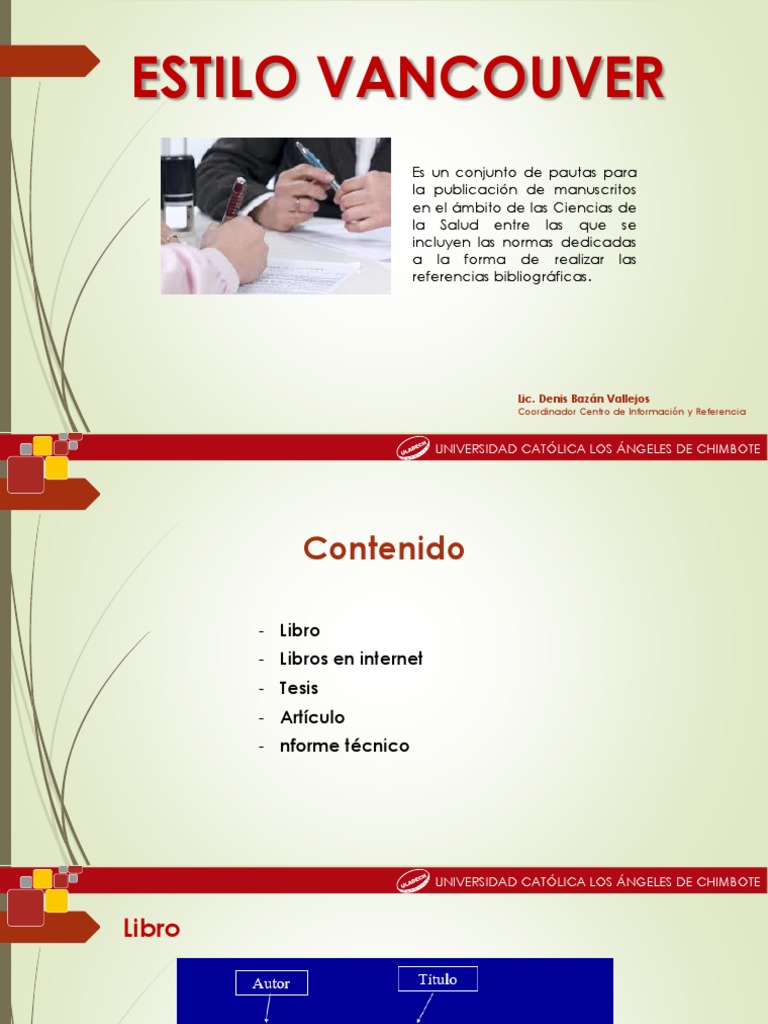 Estilo Vancouver-ULADECH CATOLICA