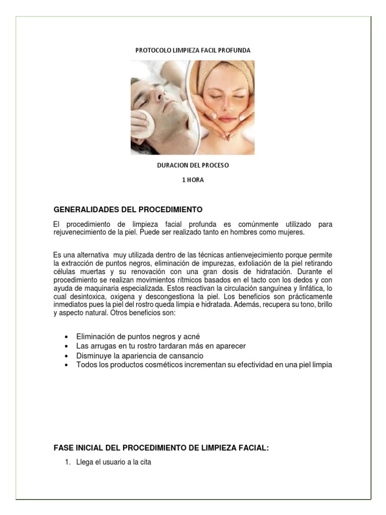 Protocolos Faciales | PDF | El embarazo | Agua