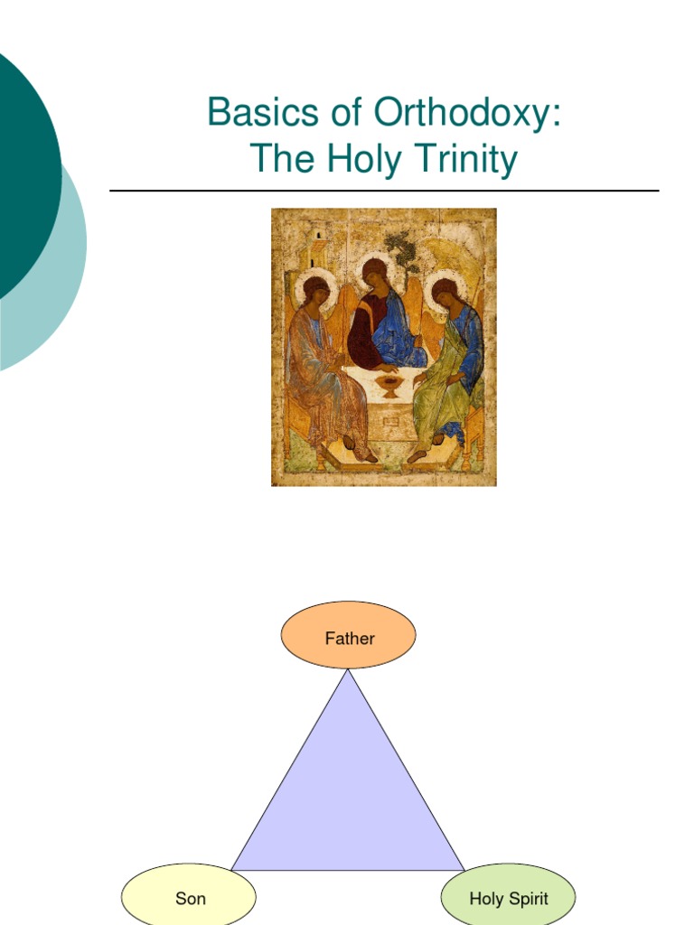 Basics of Orthodoxy: The Holy Trinity | PDF | God The Father | Trinity