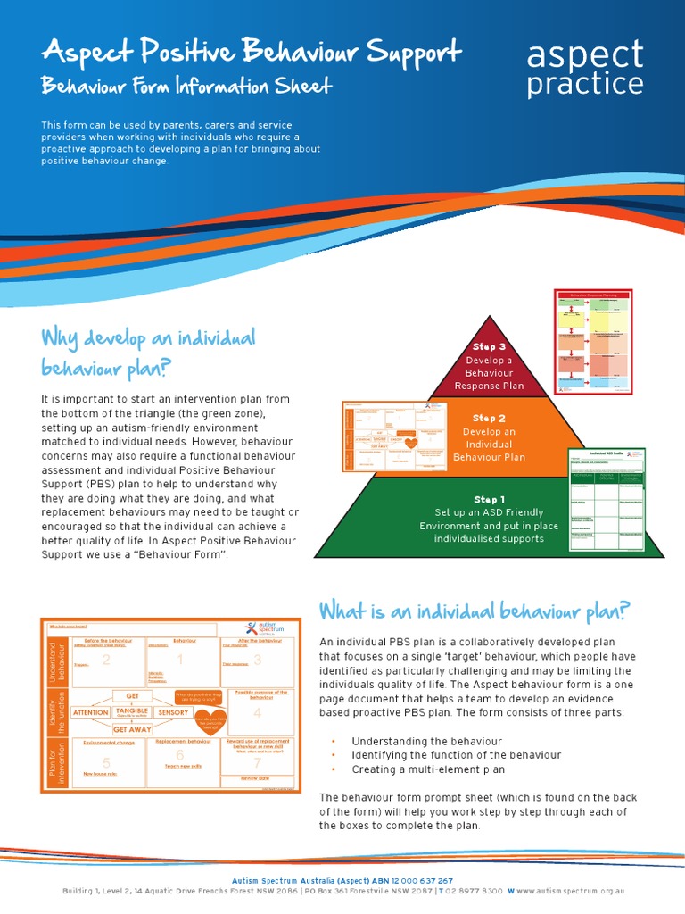 Positive Behaviour Support Guide | PDF | Autism Spectrum | Autism