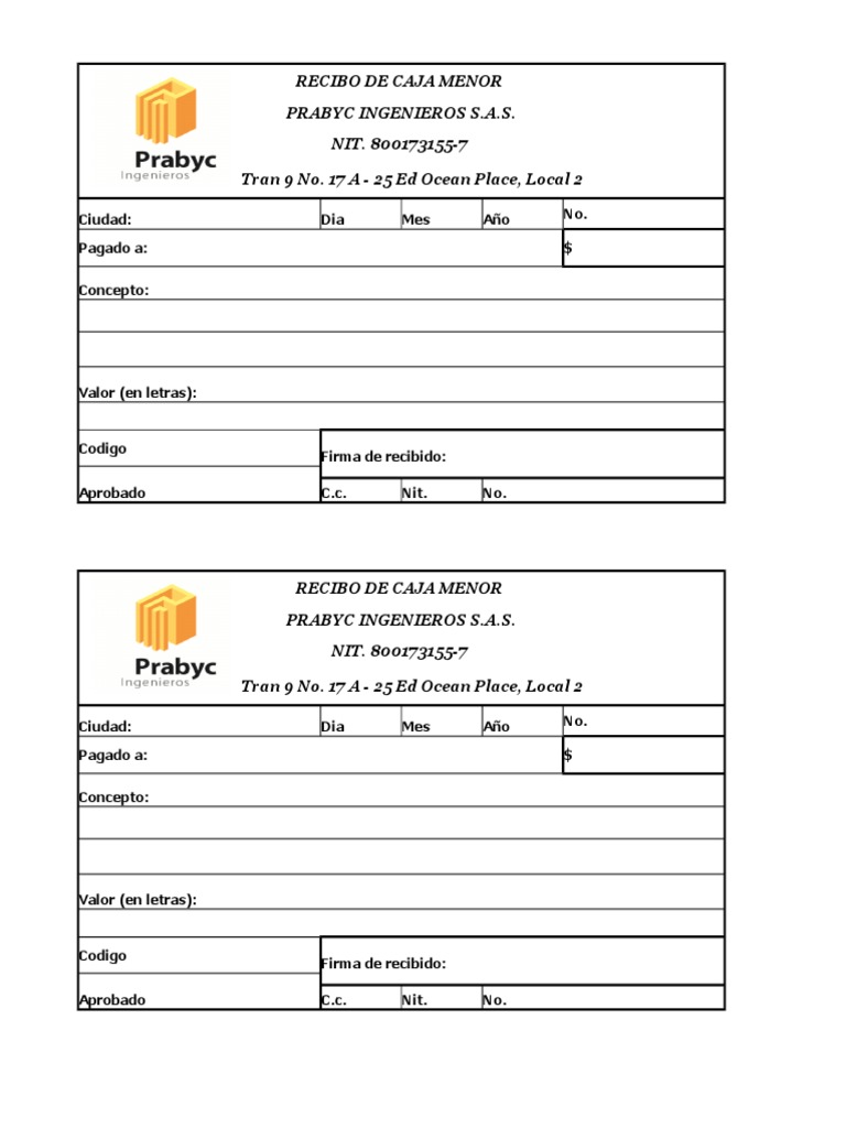 Recibo de Caja | PDF