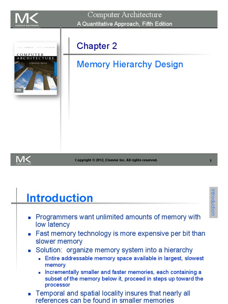Memory Hierarchy Design | Download Free PDF | Cpu Cache | Dynamic Random Access Memory
