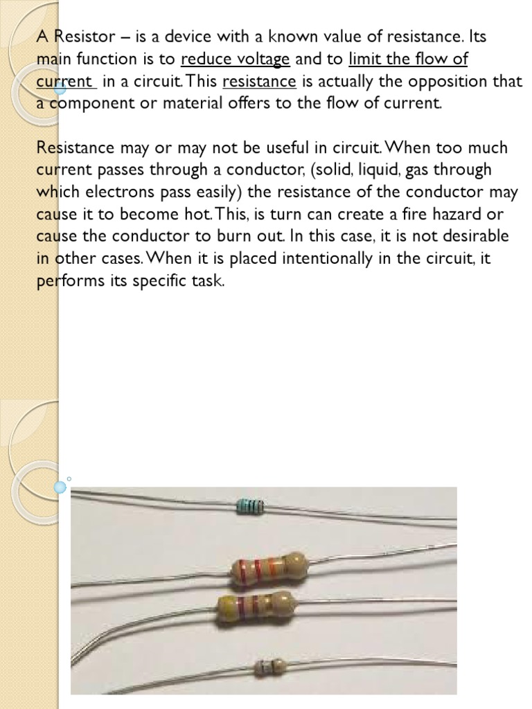 Types of Resistor | PDF