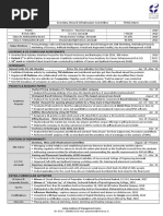 IIM CV Template | PDF