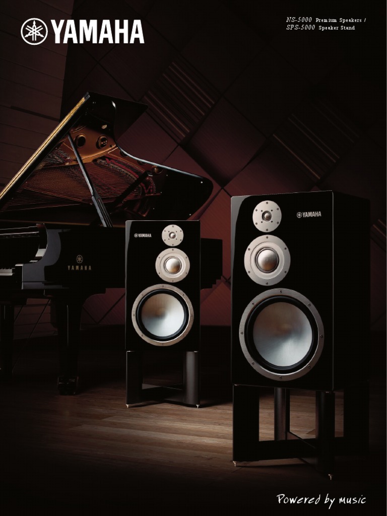 Yamaha NS-5000 Speakers Brochure | PDF | Loudspeaker | Sound