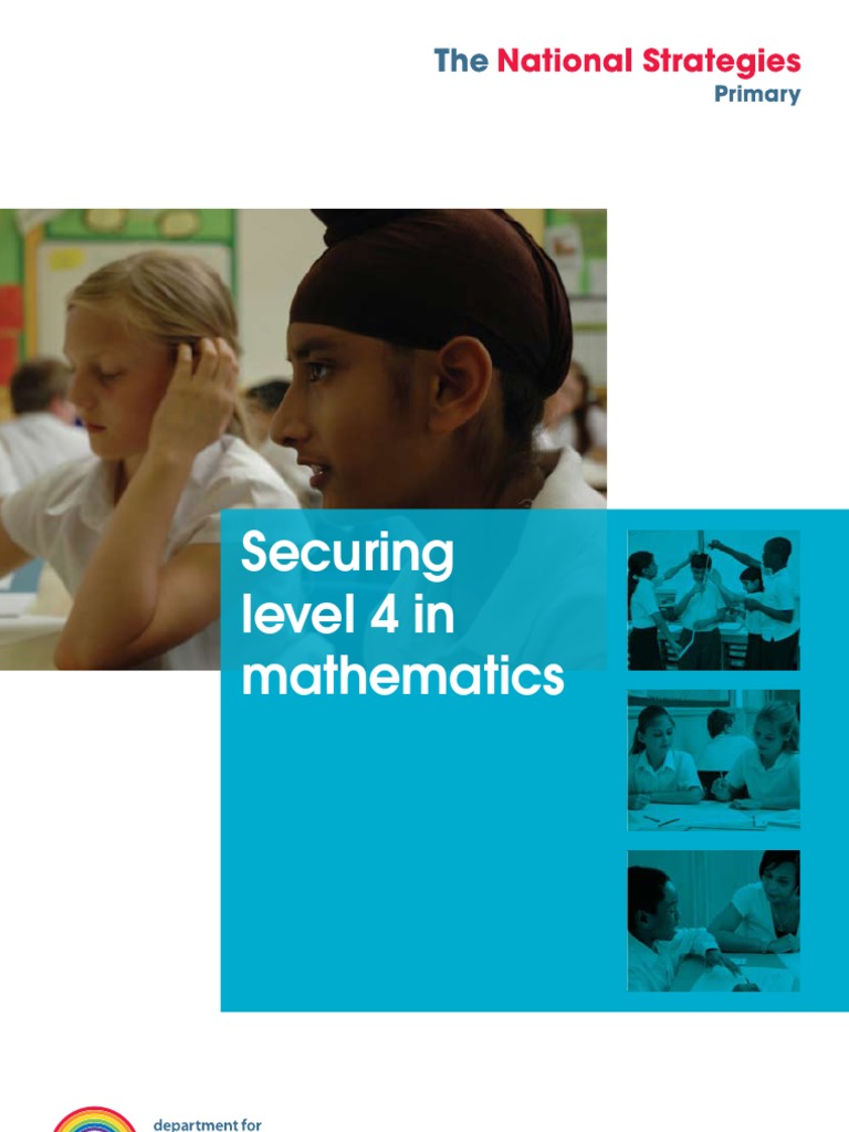Securing Level 4 in Maths | PDF | Shape | Multiplication