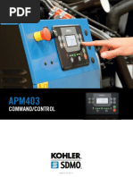 Sdmo Controller APM303: User Manual User Level | PDF | Electrical ...