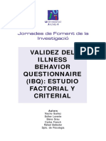 Indice Whiteley Hipocondria | PDF