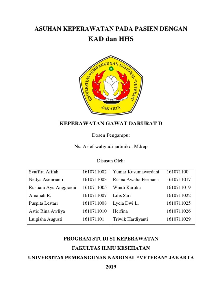 Kasus Kad Dan Hhs | PDF