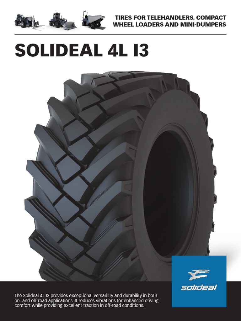 Solideal 4L I3 | PDF | Off Roading | Tire