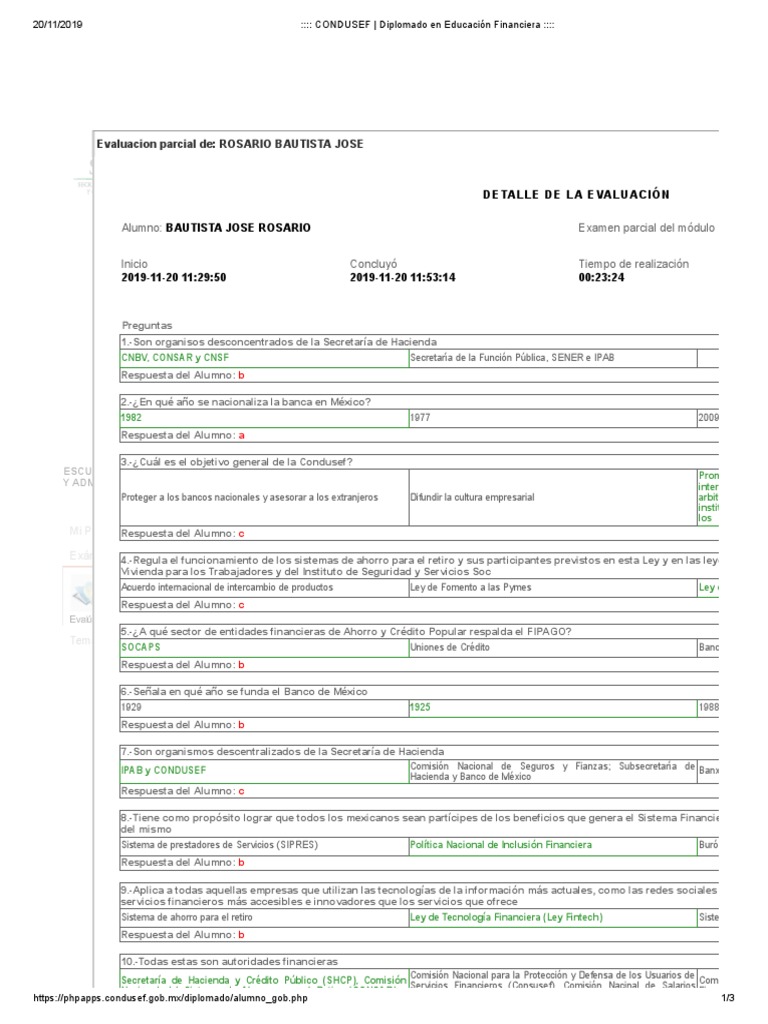 CONDUSEF - Diplomado en Educación Financiera | PDF | Tecnología ...