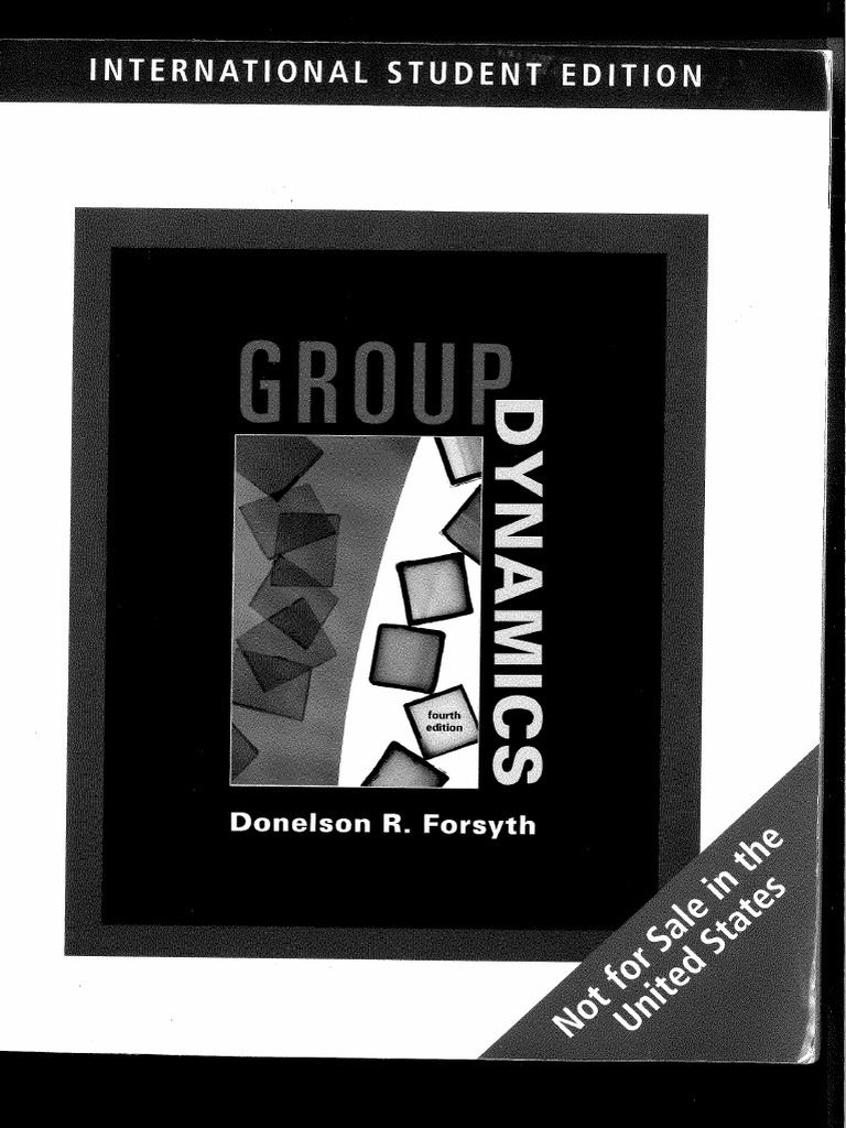 Forsyth - Group Dynamics - H11 PDF | PDF