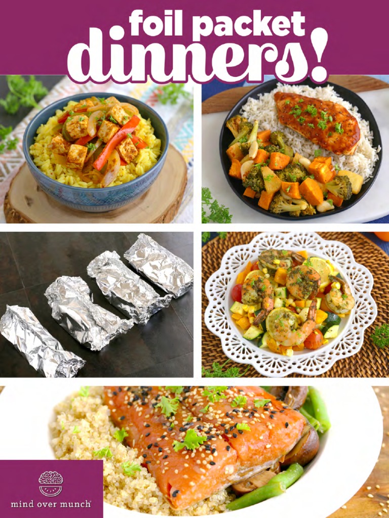Foil Packet Dinners Mind Over Munch | PDF | Tofu | Cooking