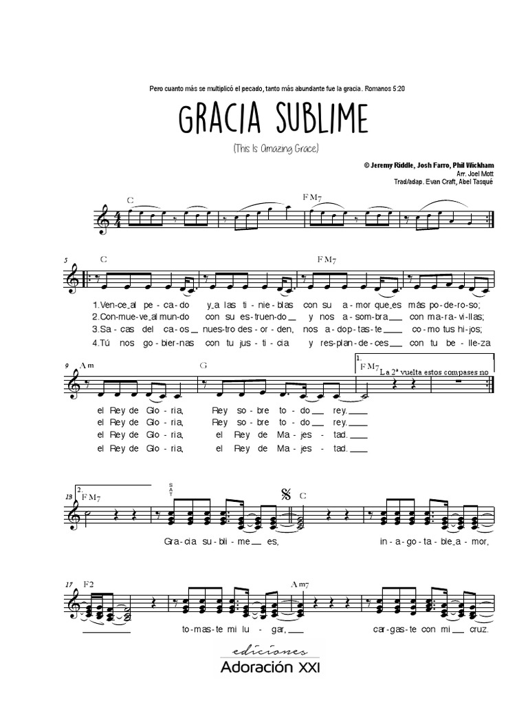 Gracia Sublime | PDF