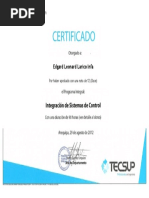 Certificado Tecsup | PDF