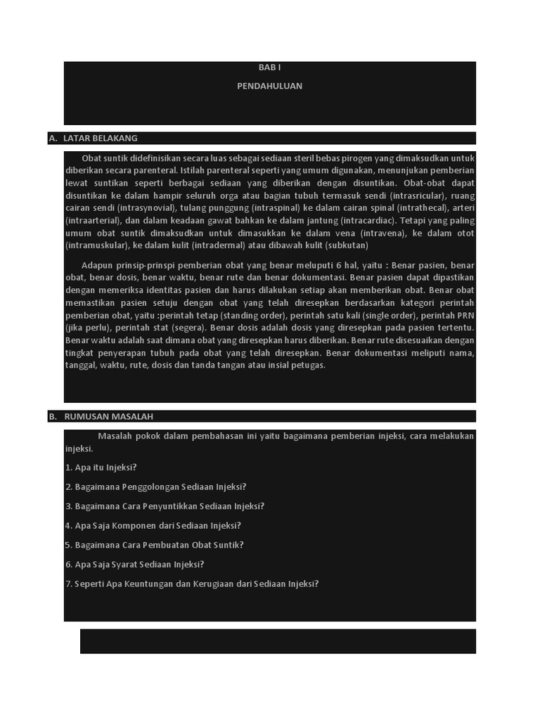 Injeksi | PDF | Sains & Matematika