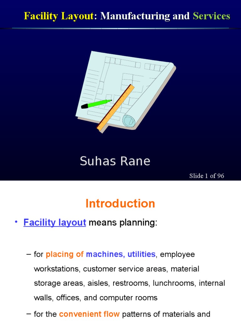 Facility Layout: Manufacturing and Services | PDF | Retail | Industries
