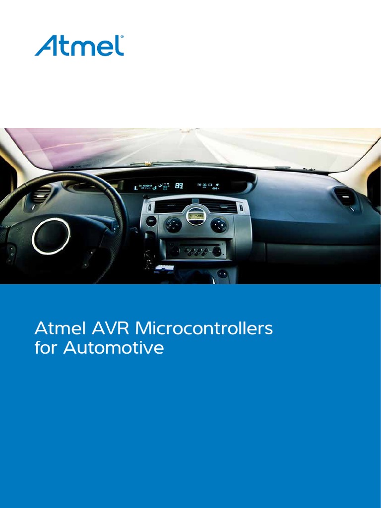 Atmel Microcontrollers | PDF | Touchscreen | Microcontroller