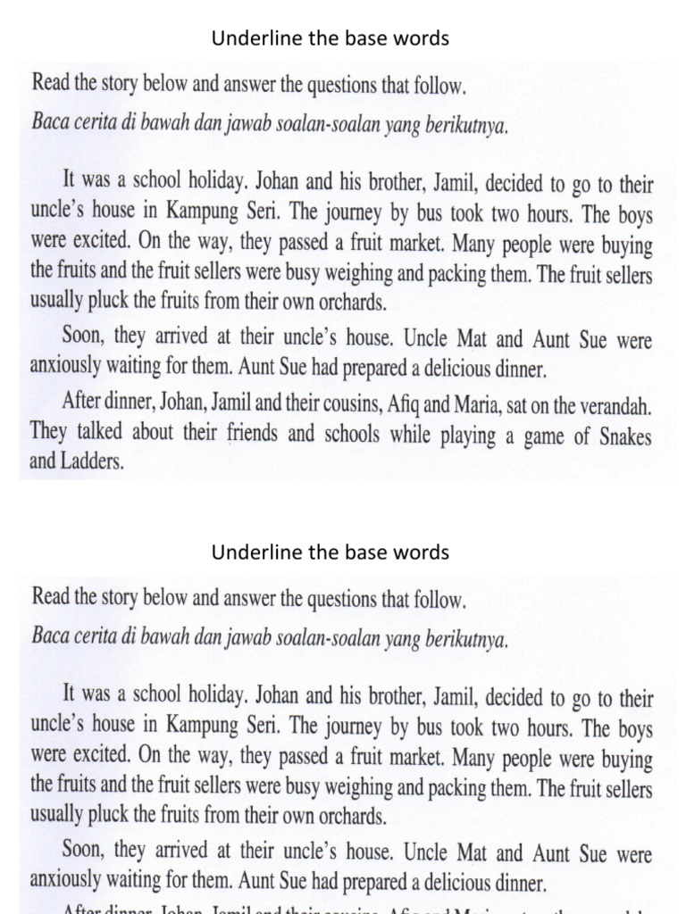 Base Word Text | PDF