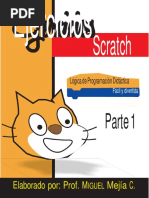 Scratch Manual | PDF | Scratch (lenguaje de programación) | Point and Click