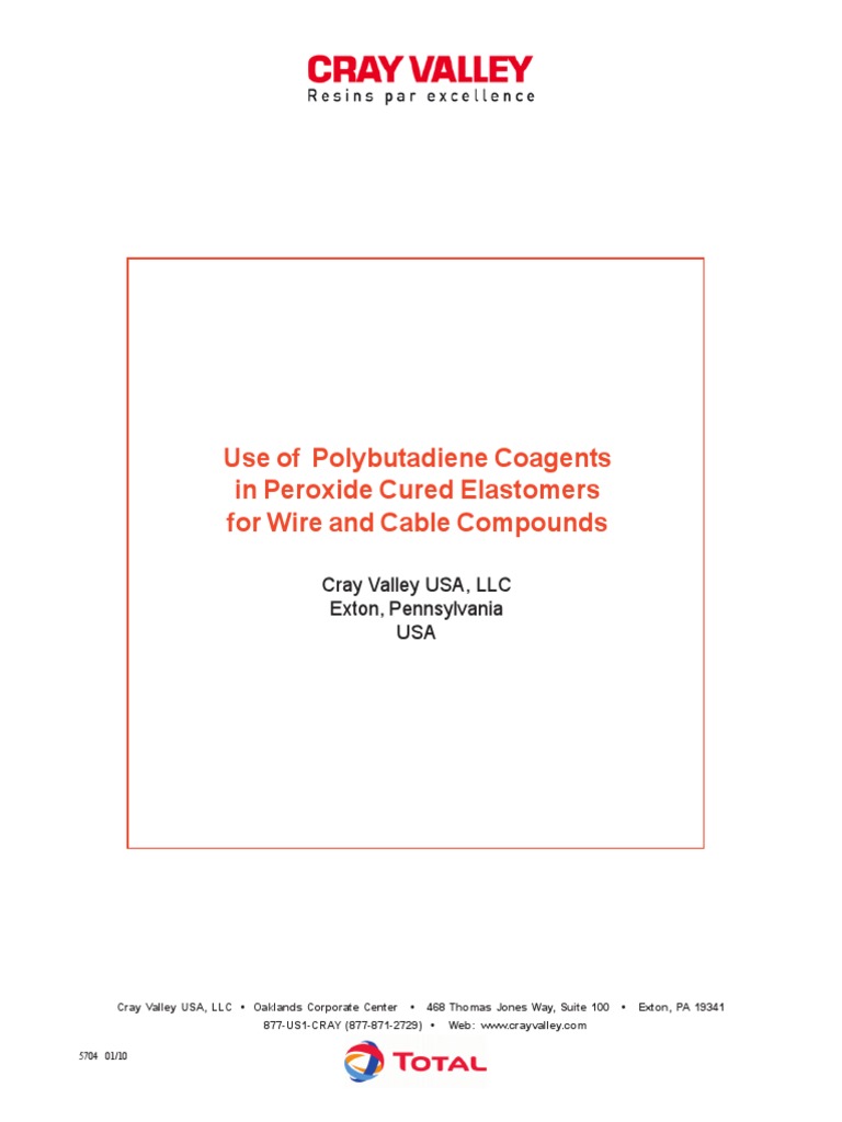 Peroxide Cure of Rubber | PDF | Hydrogen Peroxide | Applied And ...