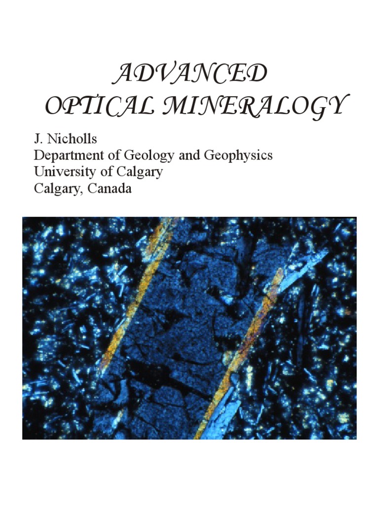 Optical Mineralogy | PDF | Euclidean Vector | Optics