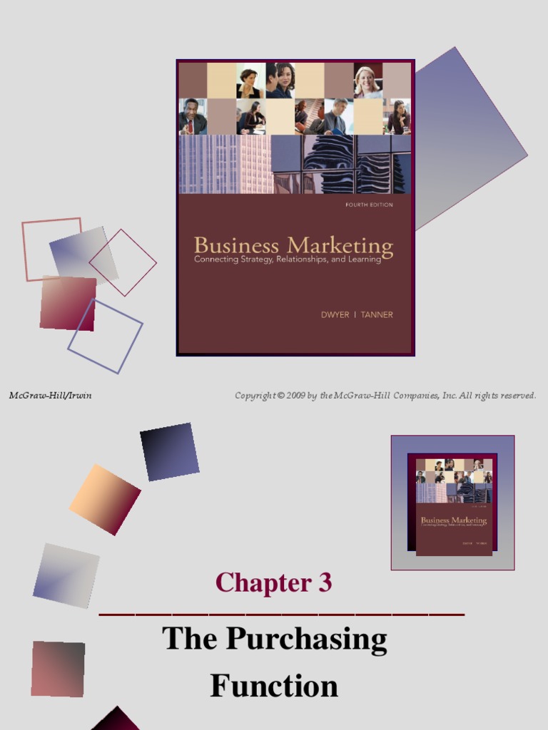 Chap003 - The Purchasing Function | PDF | Risk | Sales