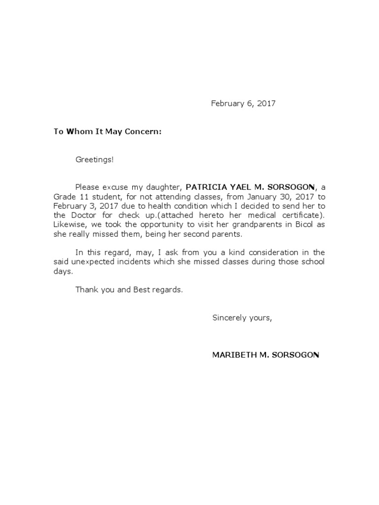 Letter | PDF
