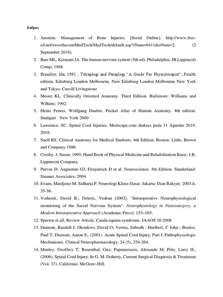 Dafpus | PDF | Physical Therapy | Medicine