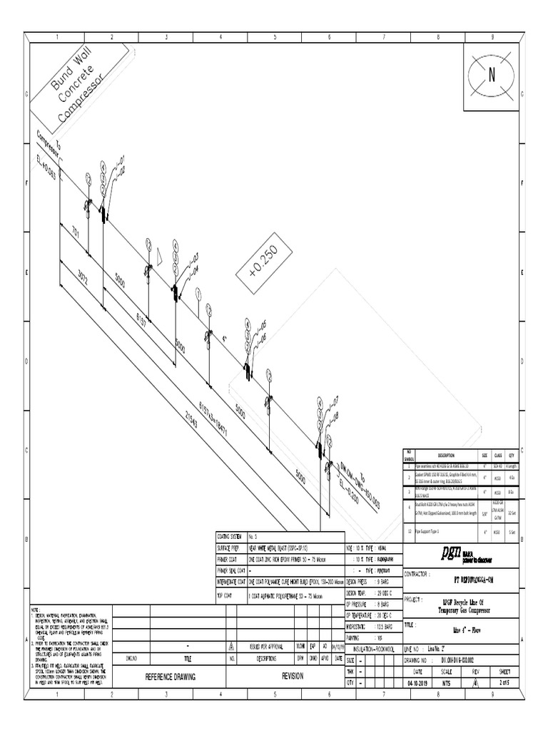 Reference Drawing Revision: DW - OM-DWG-ISO.002 | PDF