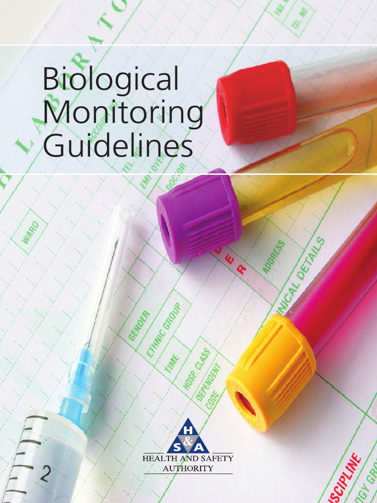 Biological Monitoring Guidelines PDF | PDF | Environmental Monitoring ...