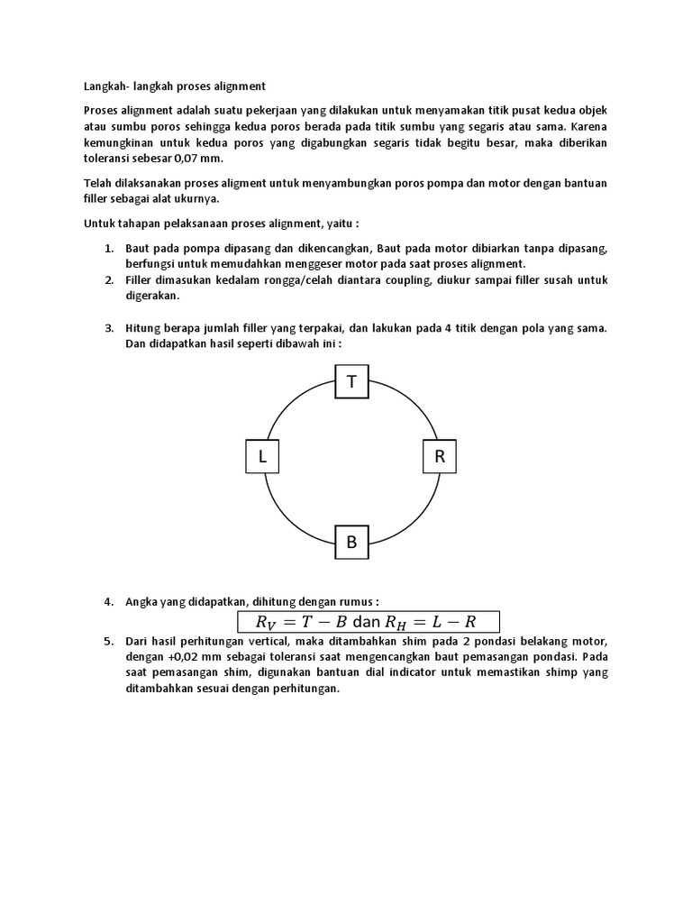 Langkah Alignment | PDF
