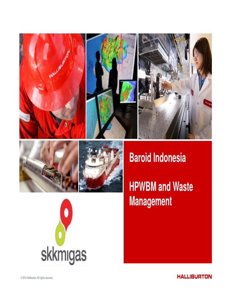 Baroid (Waste Management) | PDF | Casing (Borehole) | Rheology