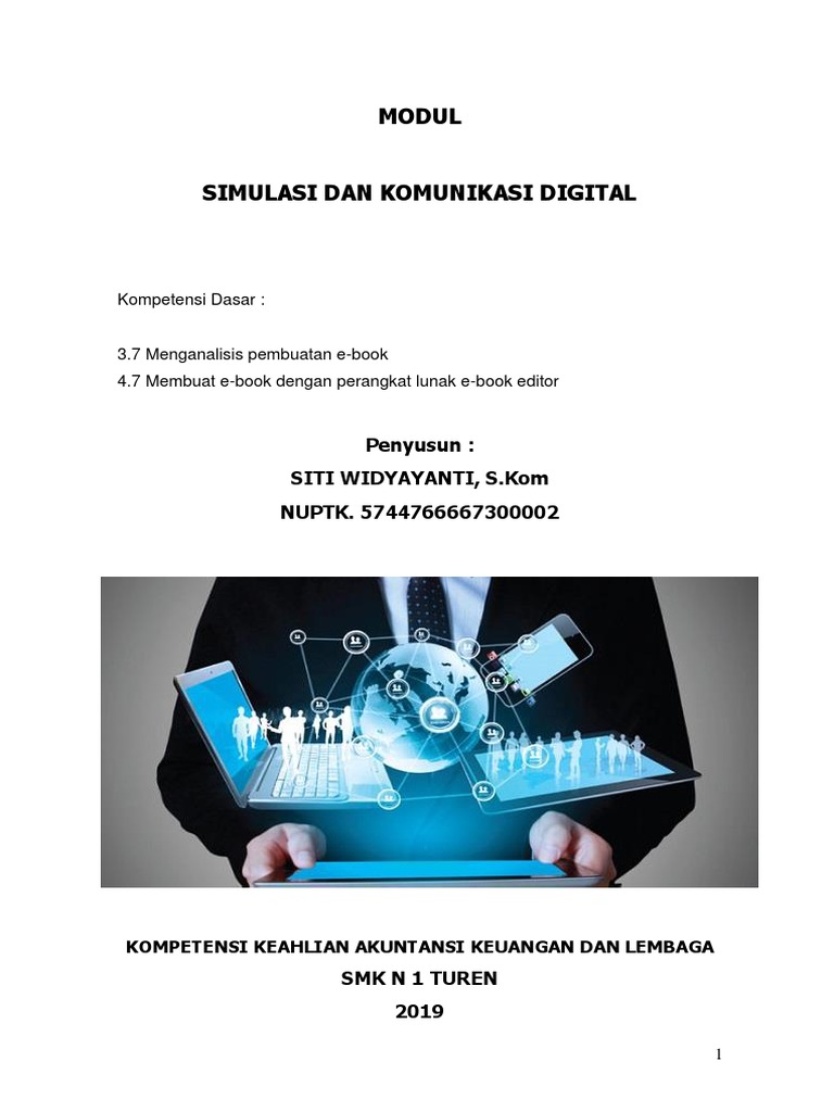 Modul Simulasi Dan Komunikasi Digital | PDF | Ilmu Sosial | Seni