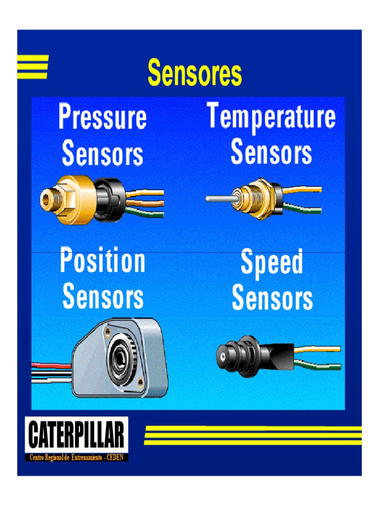 Sensores Sensores: Caterpillar | Señal analoga | Sensor