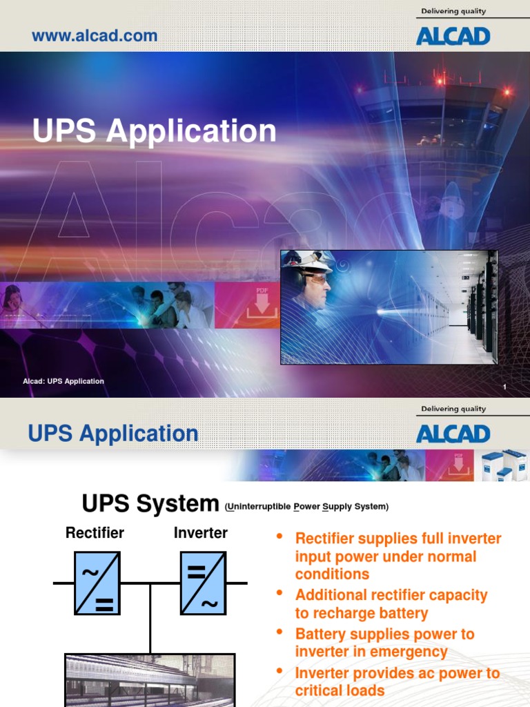 Ups Application | PDF | Electricity | Electrical Engineering