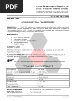 Standard Liquid Epoxy Resin: Technical Data Sheet | PDF | Epoxy | Adhesive