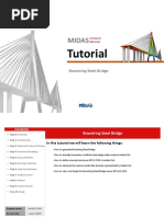 Slab Bridge Using Midas Civil | PDF | Bridge | Beam (Structure)