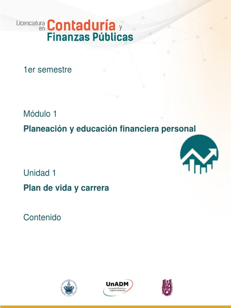 Contaduría y Finanzas Públicas Unidad 1 Modulo 1 | PDF | Planificación | Vida