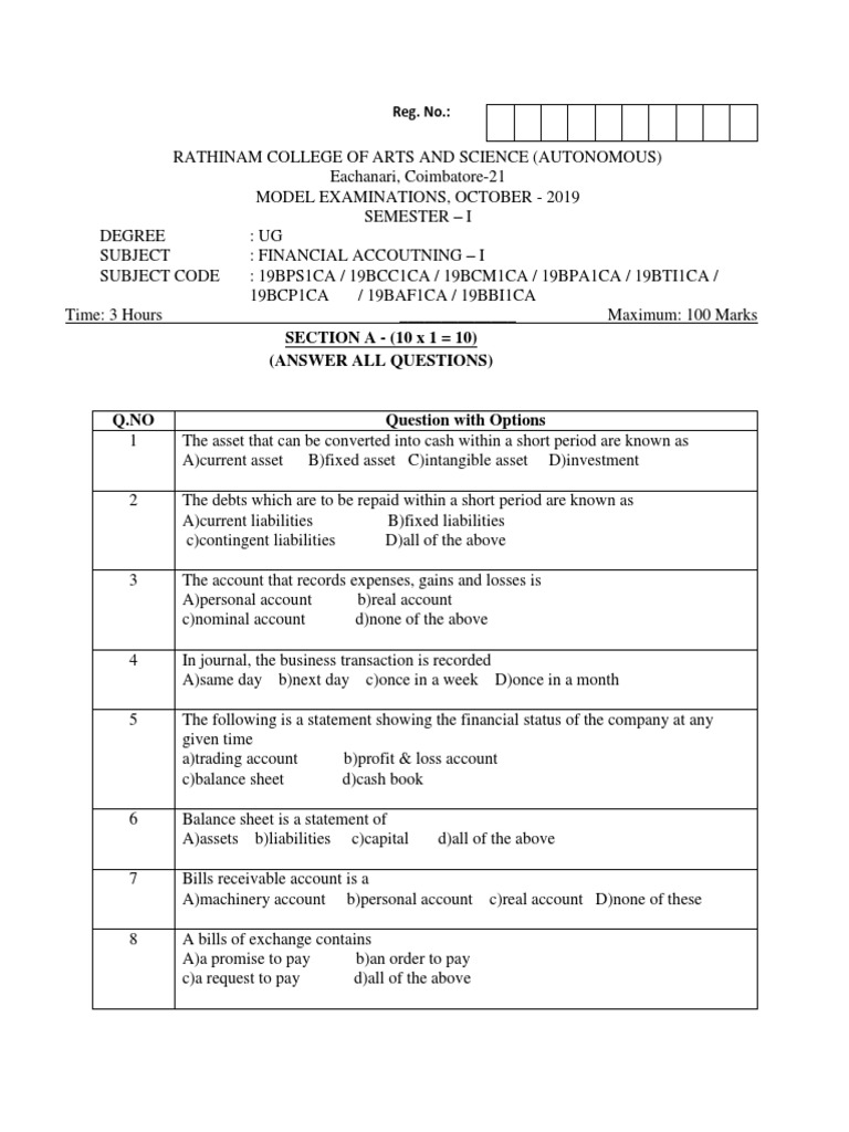 Financial Accounting Notes | Download Free PDF | Debits And Credits ...