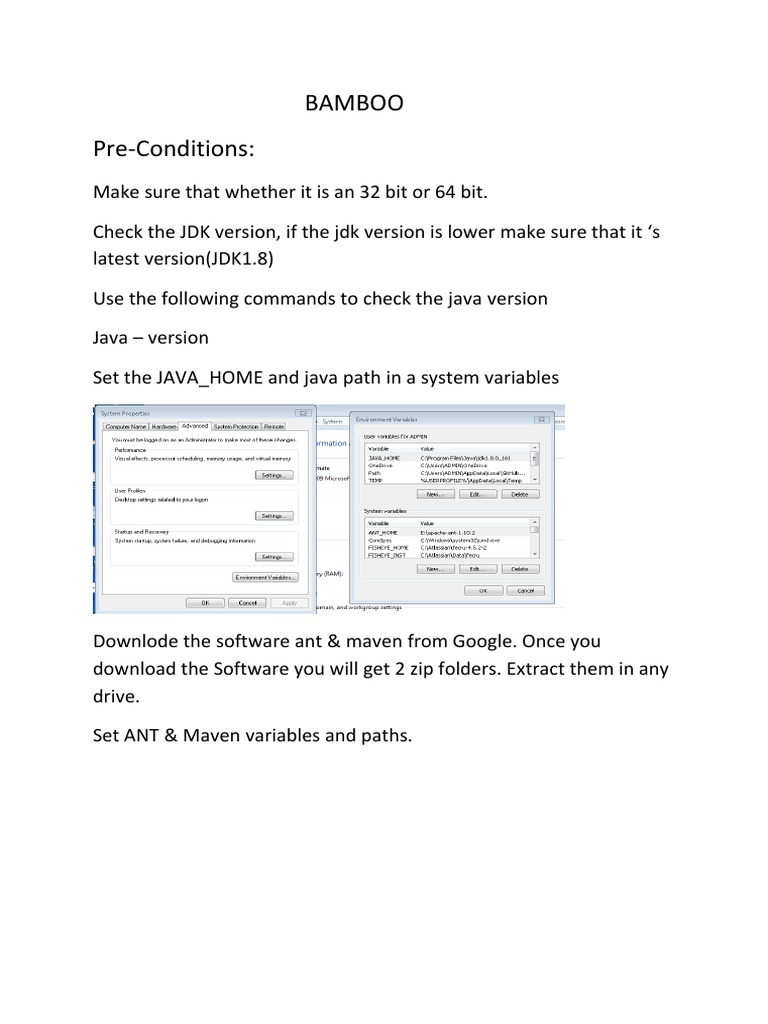 DevOps Setup Guide for Bamboo | PDF