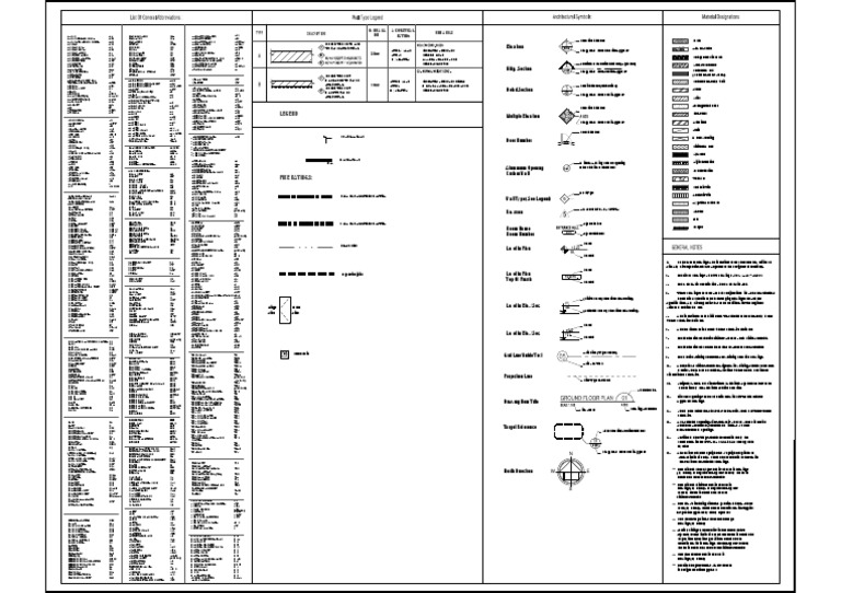 General Notes | PDF | Wall | Masonry