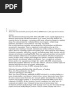 The Importance of Mapeh | PDF | Physical Education | Mentorship